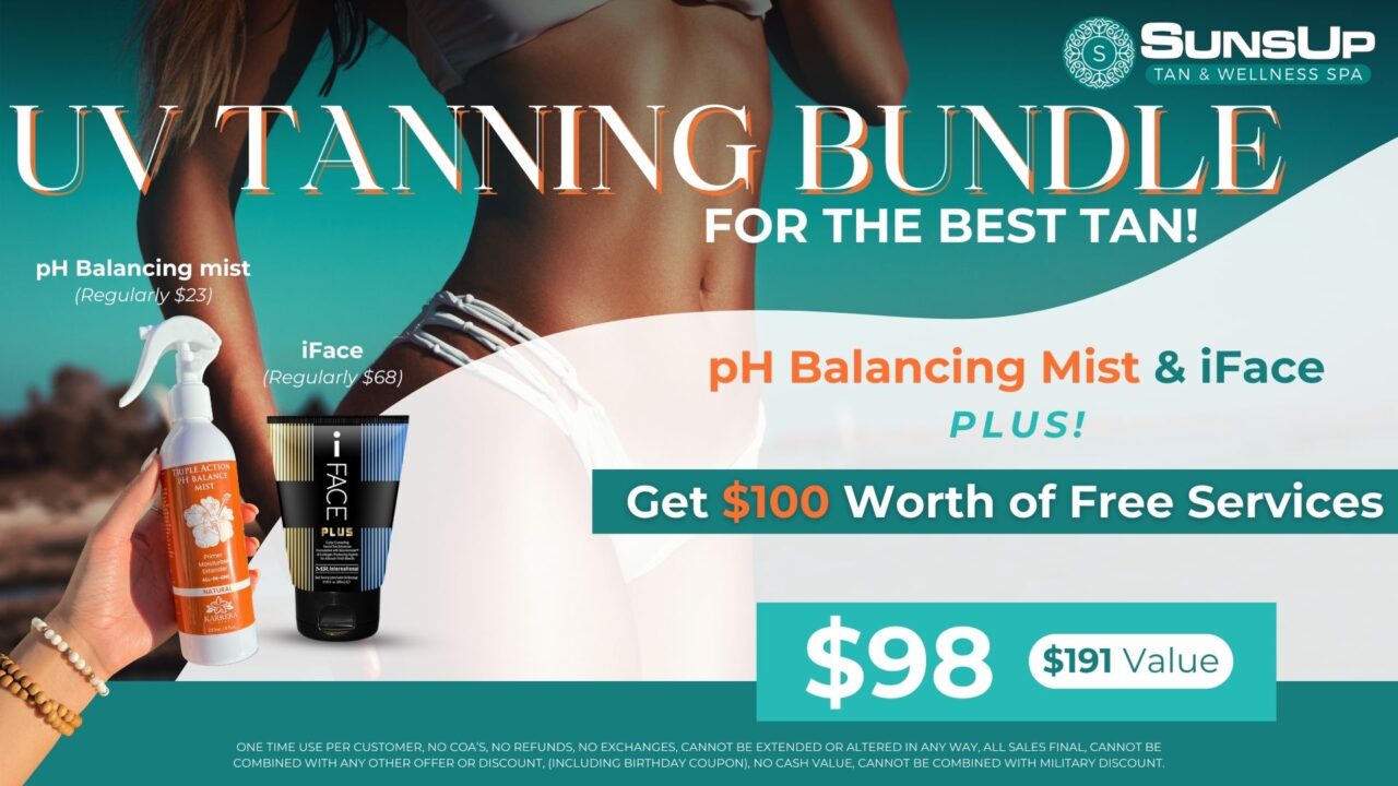 SPECIALS - SunsUp Tan & Wellness Spa